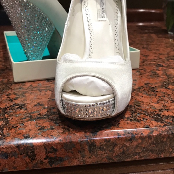 Shoes | Benjamin Adams Rhiana Ivory Duchesse Silk Shoes | Poshmark